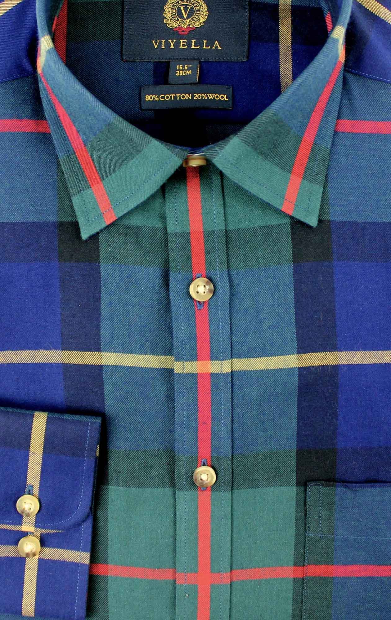 Viyella 80/20 Oversized House Check Classic Fit Shirt - Viyella