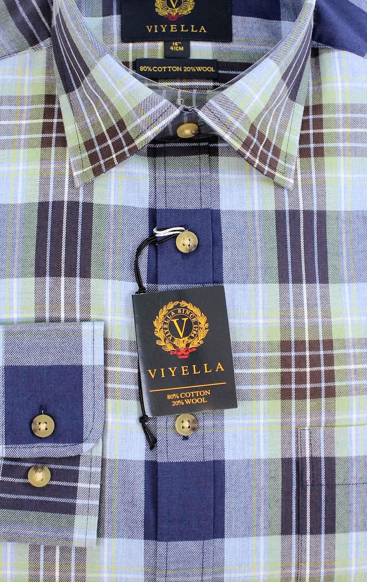 Viyella 80/20 Holyrood Tartan Classic Fit Shirt - Viyella